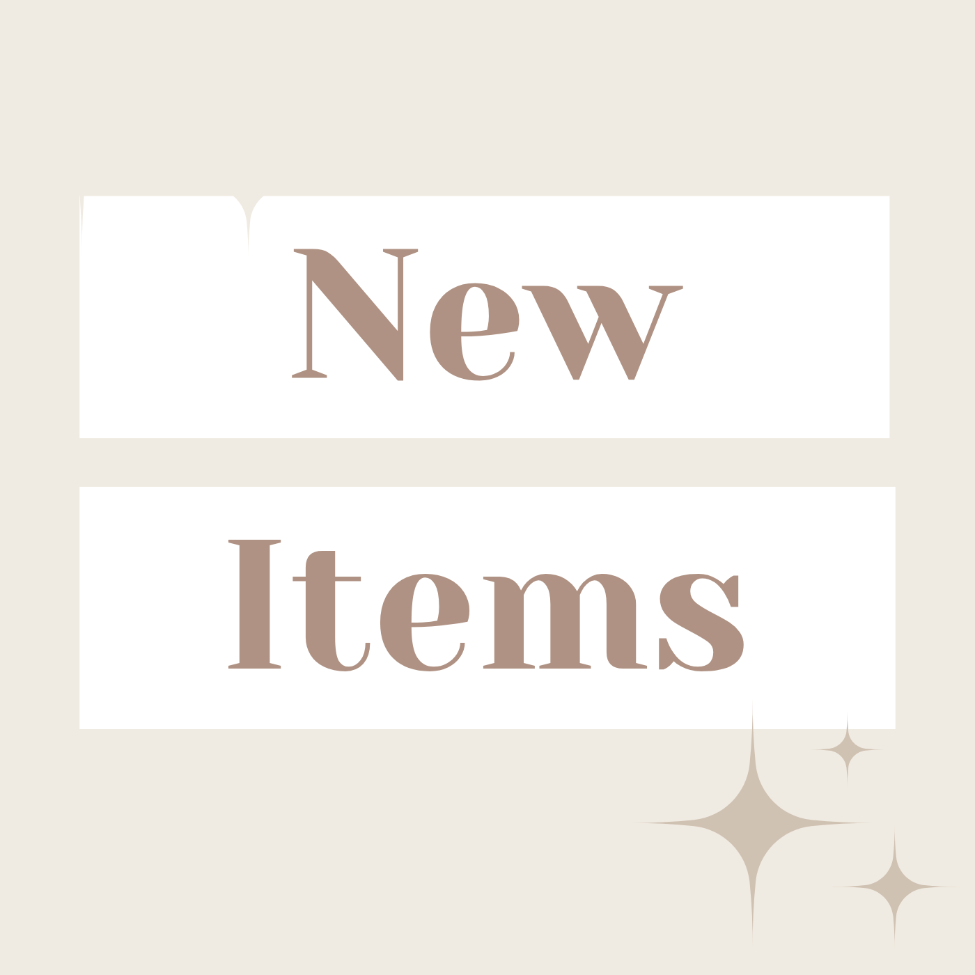 NEW ITEMS – KNOTS + NOOK