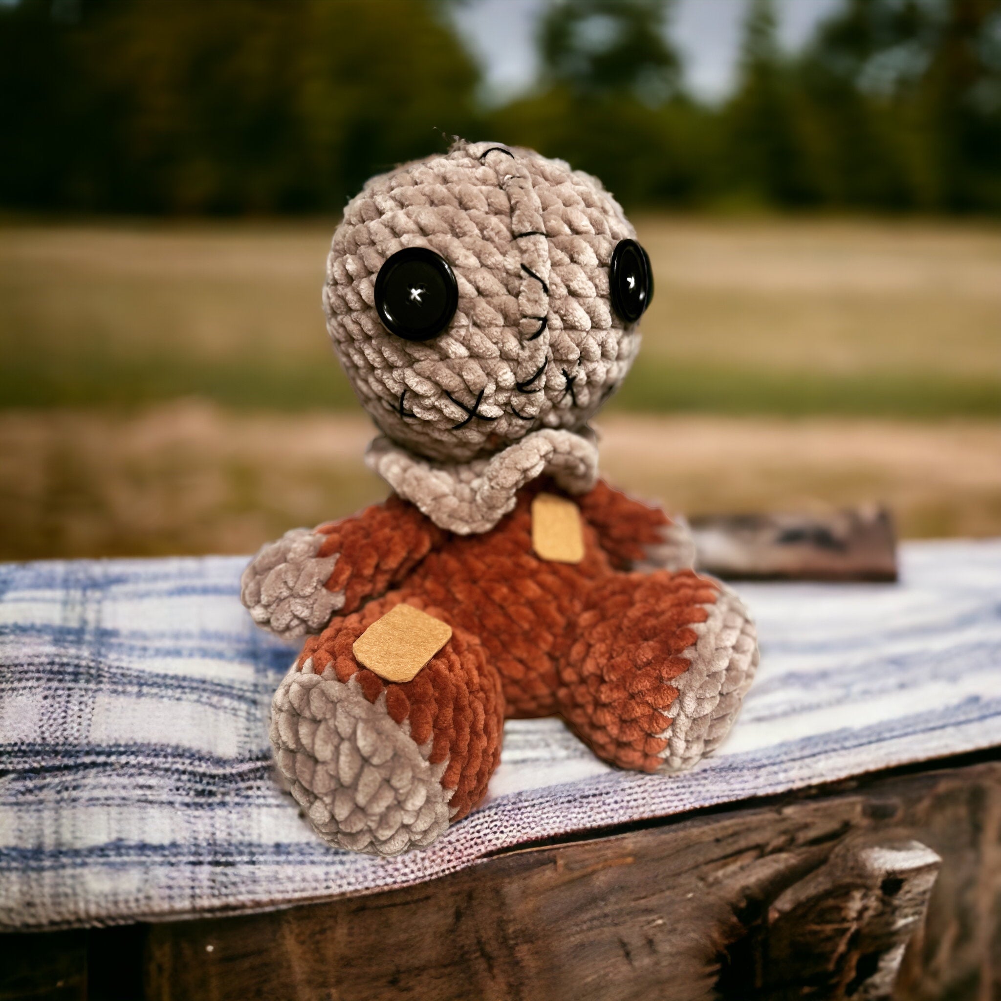 Scarecrow Sam Handmade Plushie – knotsandnook